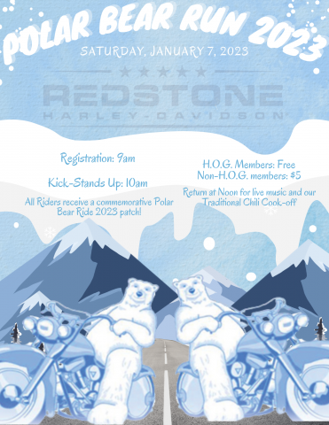 HOG Chapter Ride - Polar Bear Run | Redstone Chapter #4052 | Huntsville ...